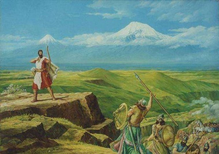 История Айка Наапета - Hayk Nahapet - Հայկ Նահապետ - Вне Строк